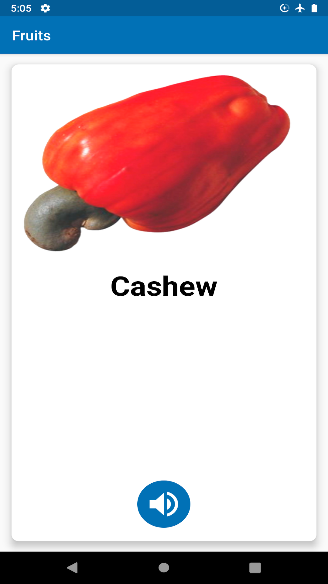 My First Words: Baby learning apps Flashcards - App on Amazon Appstore