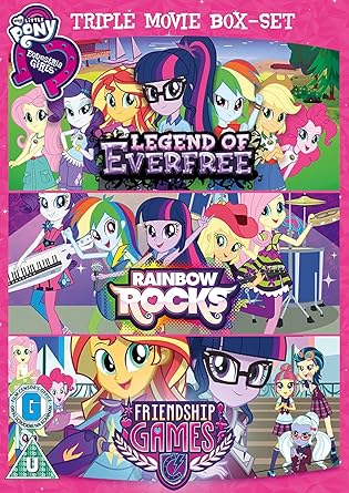 Amazon.co.jp: My Little Pony: Equestria Girls - Collection [Region 2] : DVD