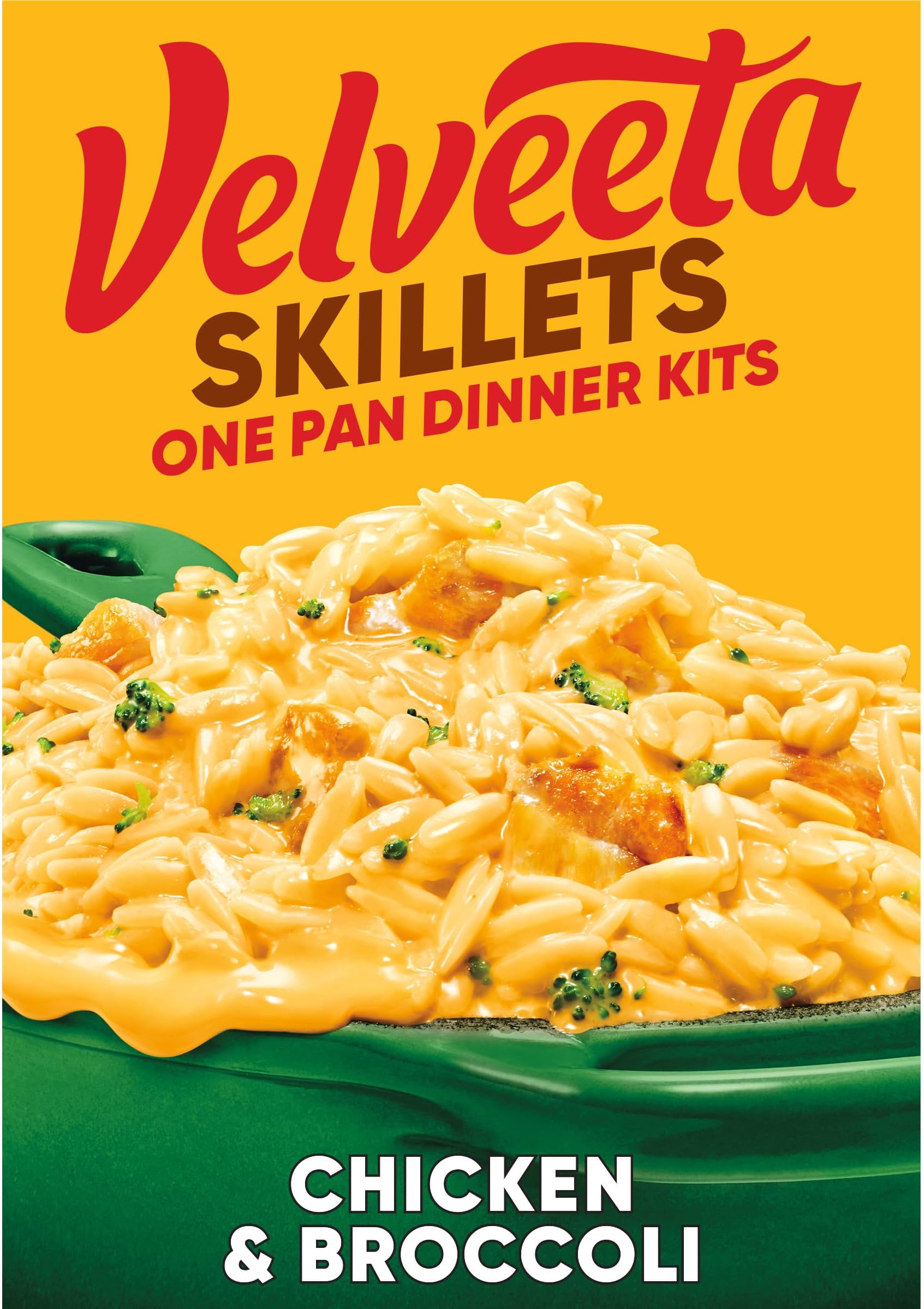 Amazon.com : Velveeta Skillets Chicken & Broccoli One Pan Dinner Kit ...