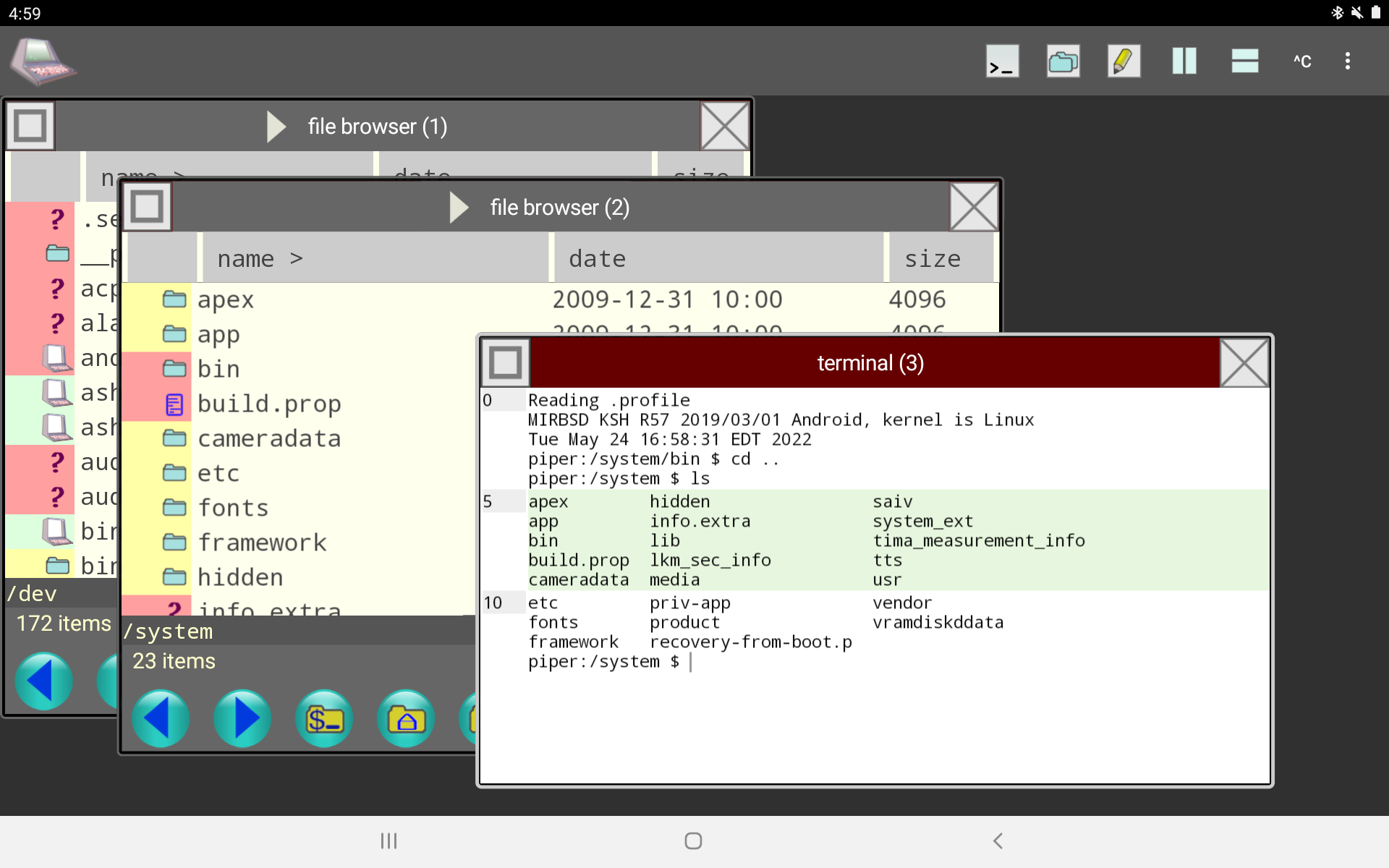 Terminal Emulator Ninety Eight - App on Amazon Appstore