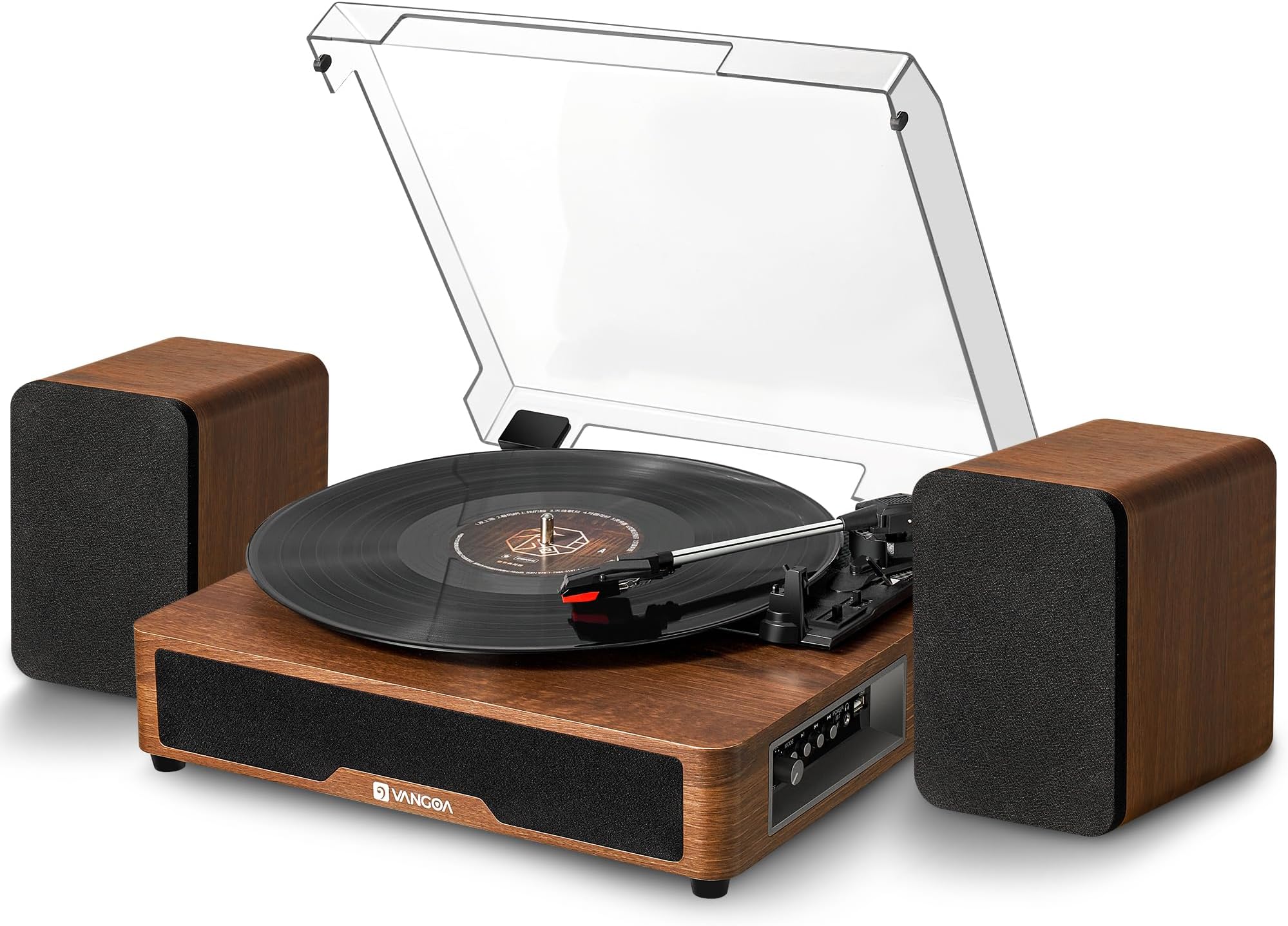 Amazon.com: Vinyl Record Player with External Speakers, 3 Speed Vintage ...