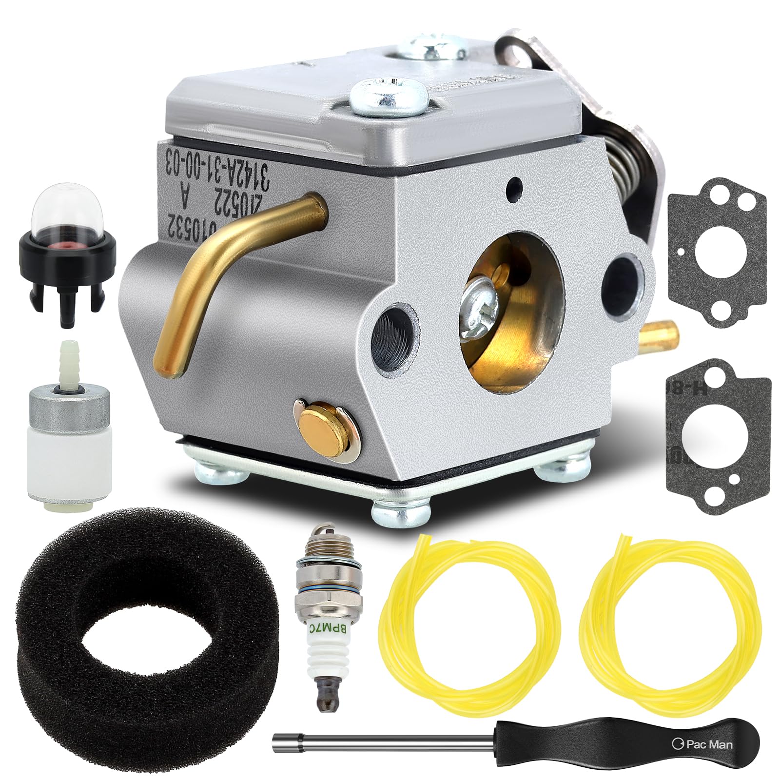 Amazon.com: Panari 753-04338 Carburetor for Ryobi 700R 725R 775R 790R ...