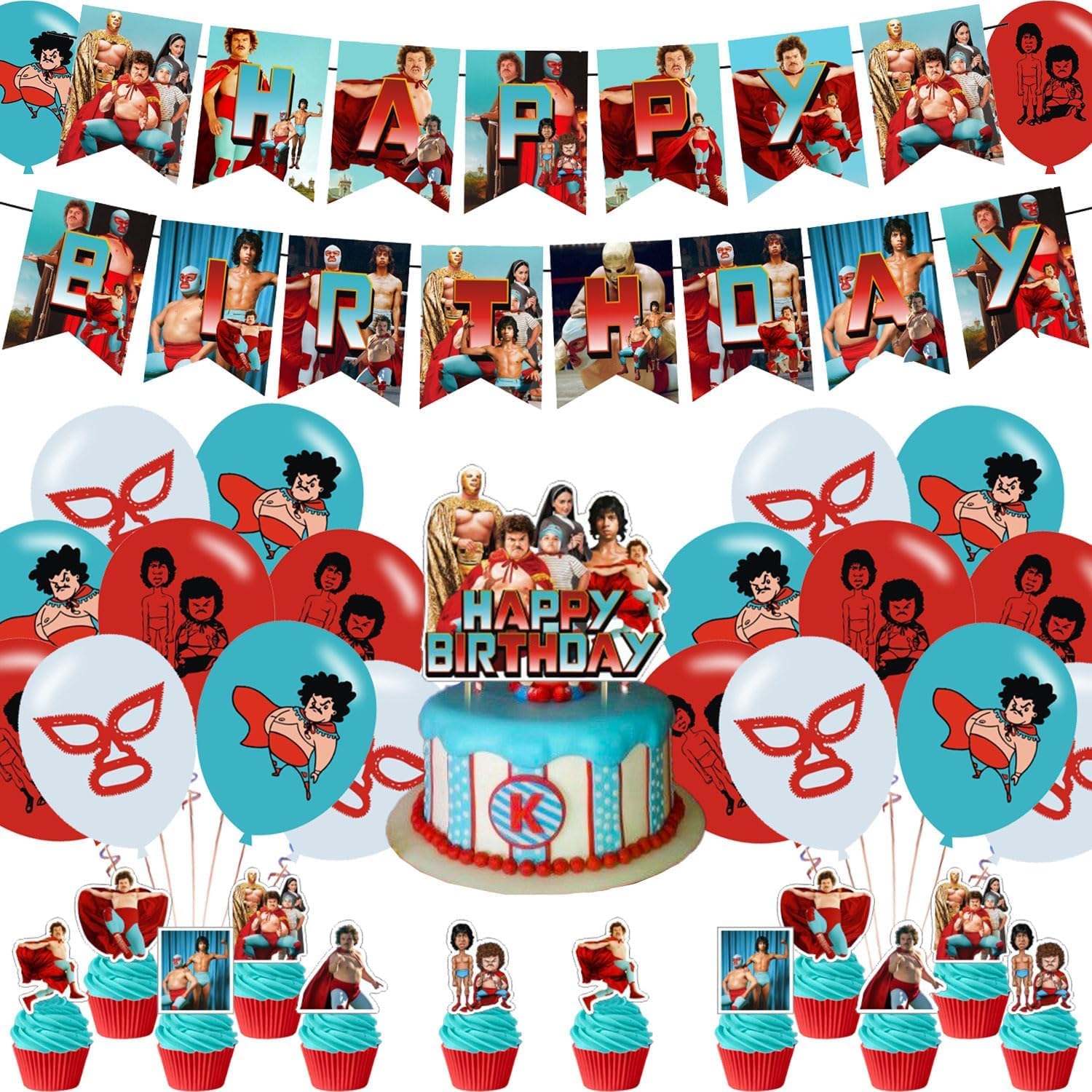 Nacho Libre Birthday Card