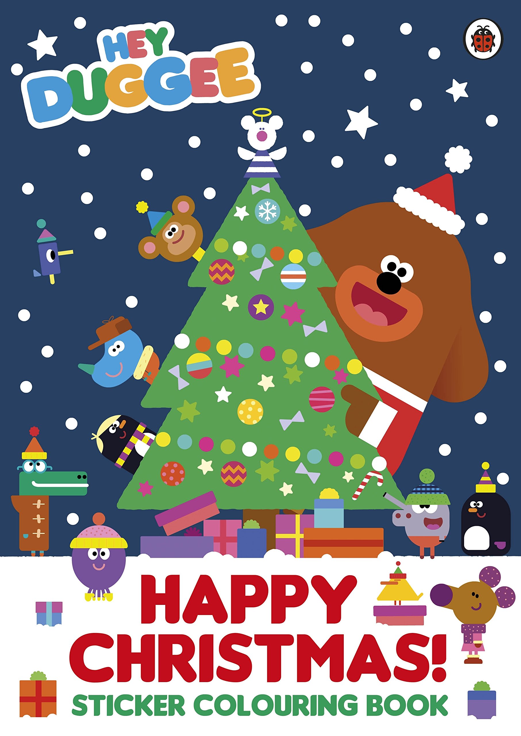 Hey Duggee: Happy Christmas! Sticker Colouring Book: Hey Duggee ...