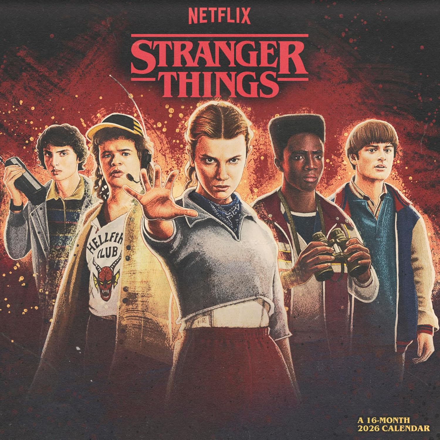 2026 Stranger Things 5 Mini Wall Calendar: Trends International ...