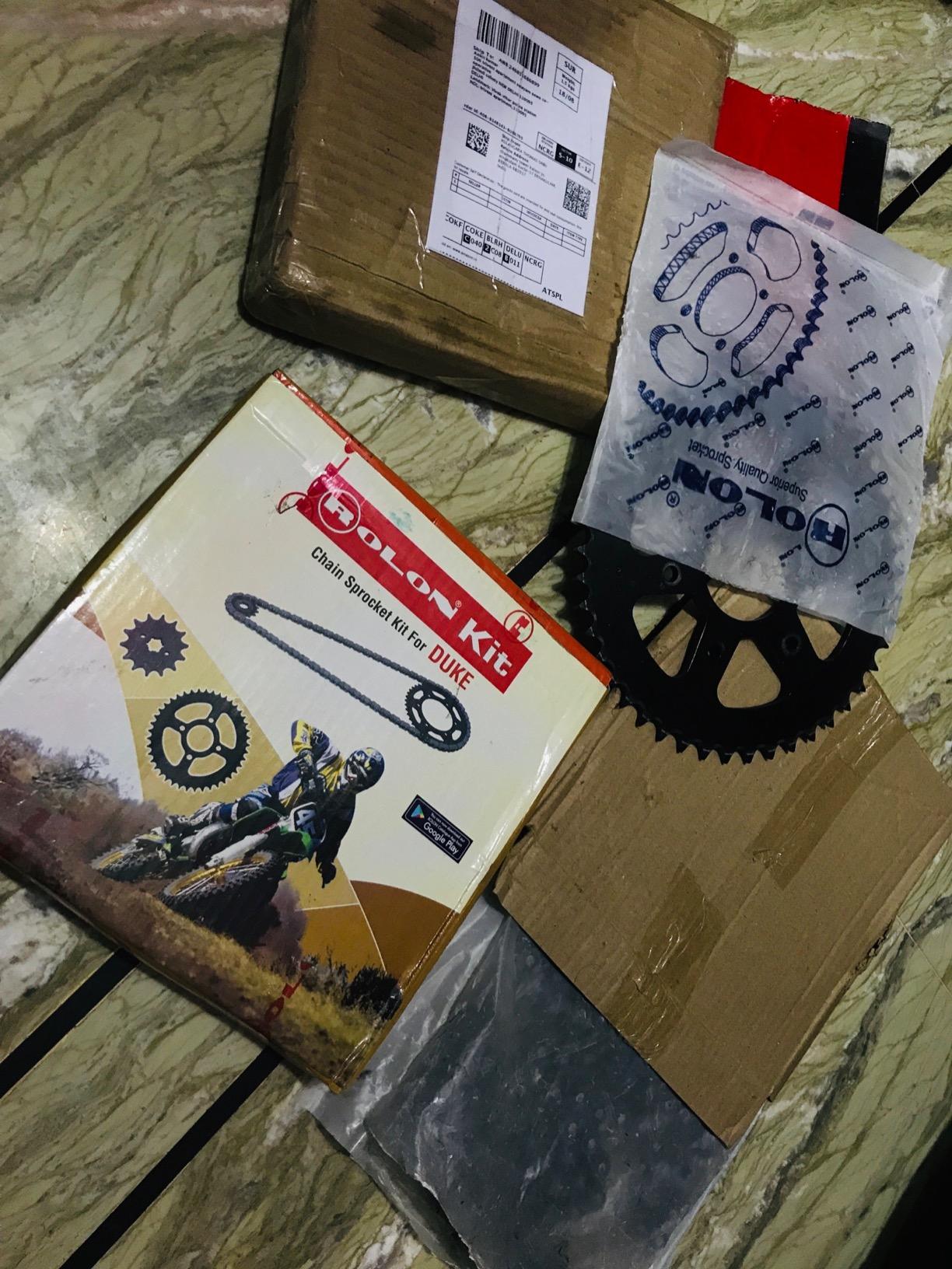 KTM-RC-chain sets (Rolon) (KTM-DUKE-390CC(Rolon)) : Amazon.in: Car ...