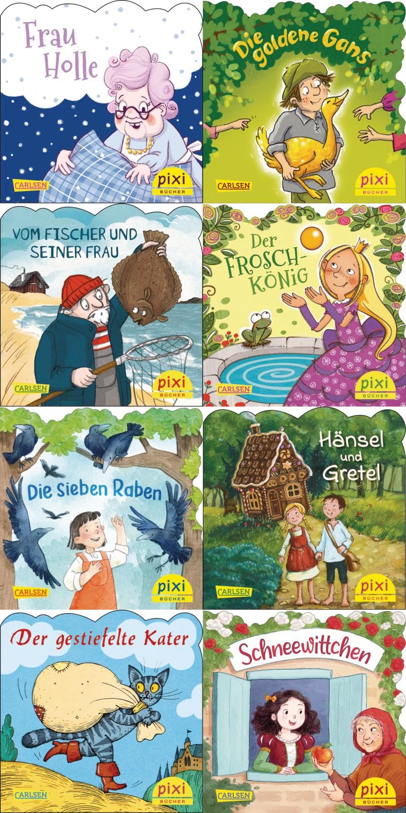 Pixi-8er-Set 293: Pixis liebste Märchen (8x1 Exemplar): Amazon.co.uk ...