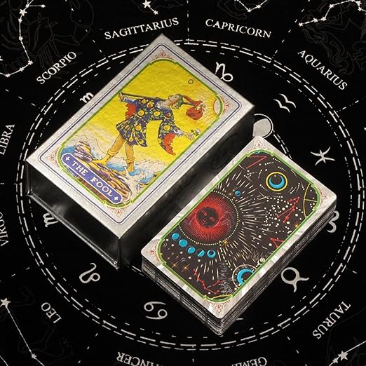 Explore The Mystical World Of Tarot Gold Foil Tarot, 21 Styles Gold ...