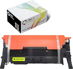 Amazon.com: TG Imaging 1-Pack Compatible CLT-406S Toner Cartridge (1xYellow) Repalcement for ...