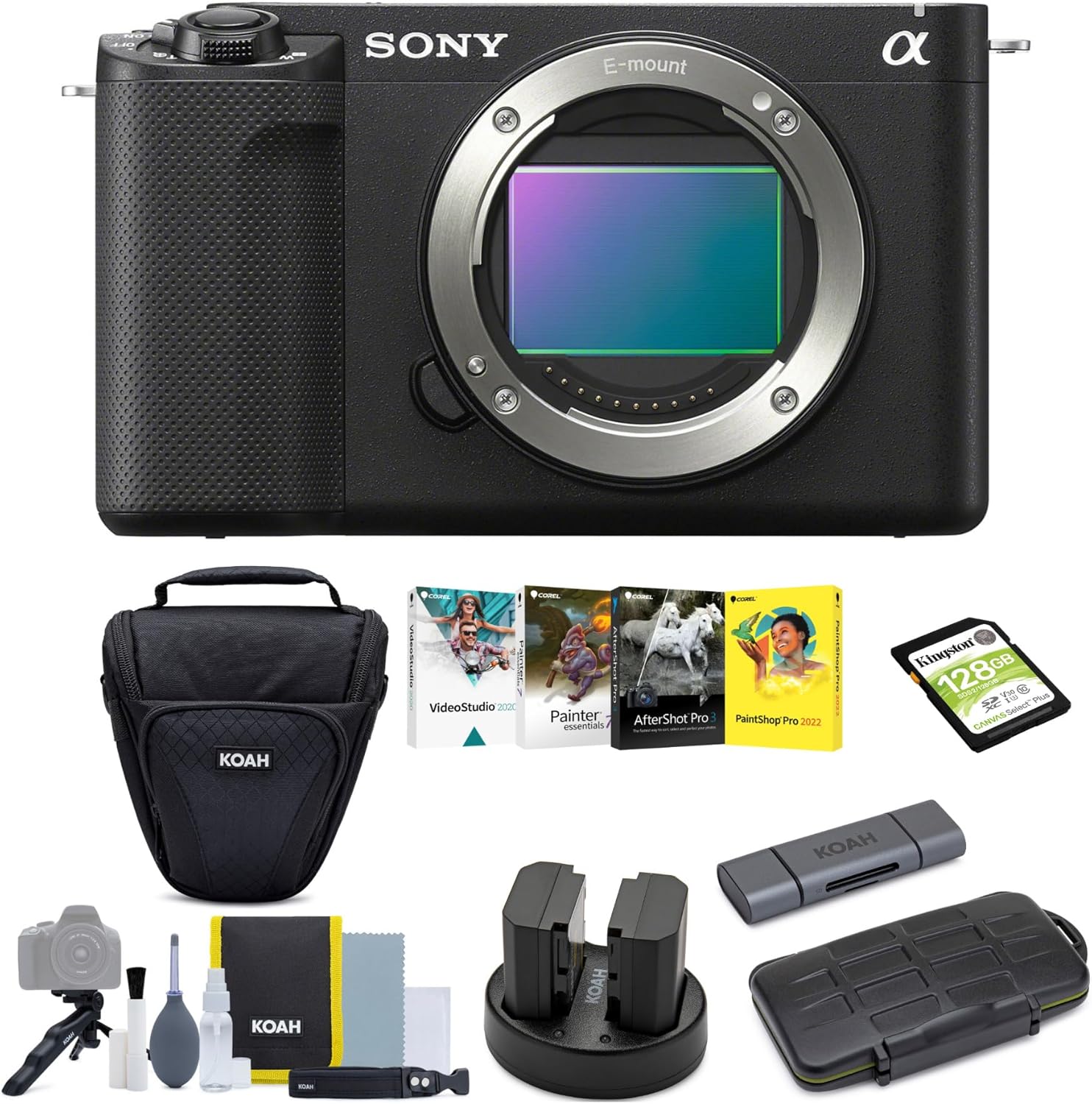 Amazon.com : Sony Alpha ZV-E1 Full-Frame Mirrorless Vlog Camera (ILCZV ...