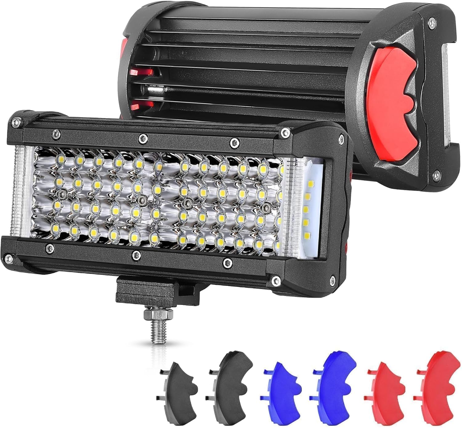 Amazon.com: OFFROADTOWN Side Shooter LED Light Bar 7 Inch 232W Spot ...