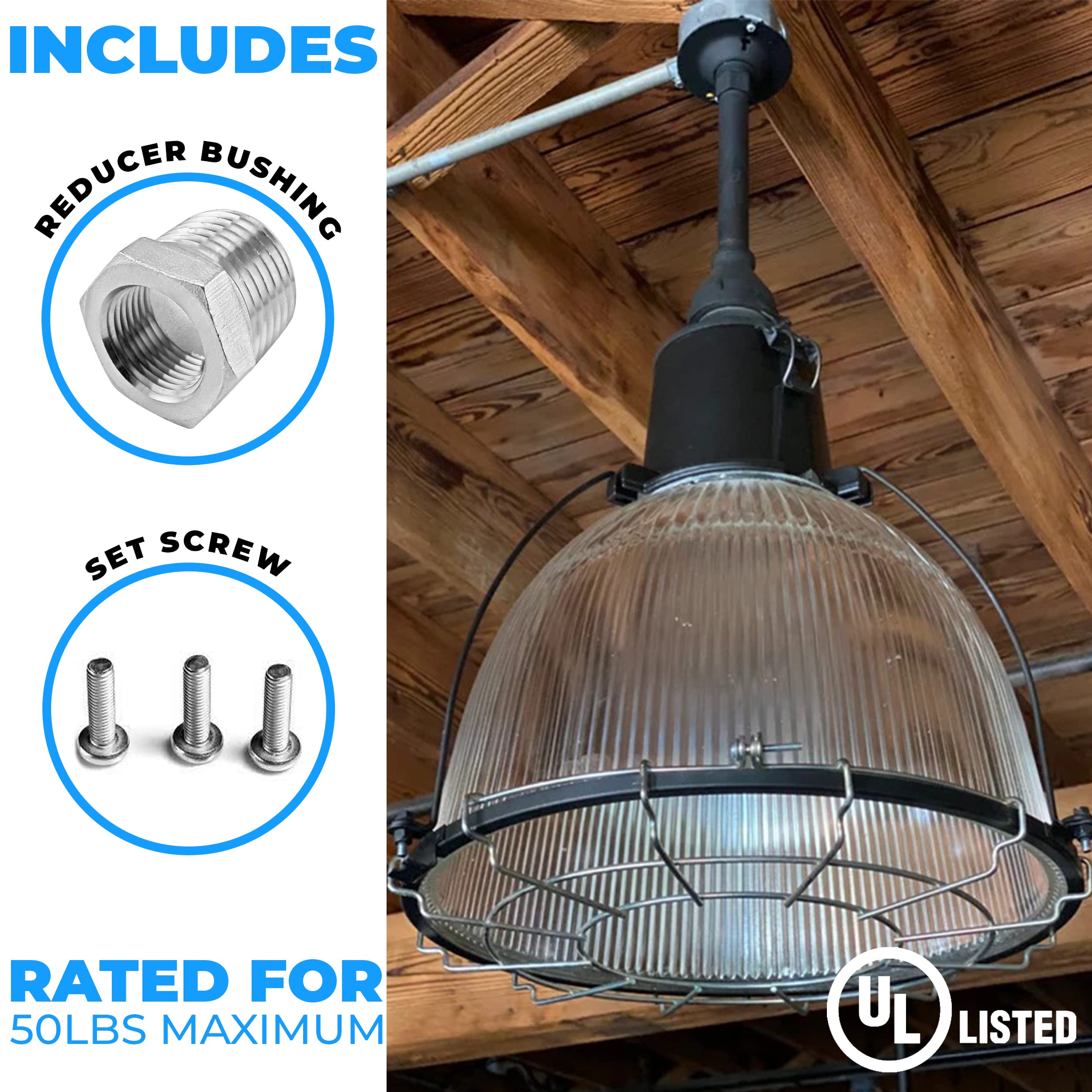 Pendant Lighting Fixture Swivel Mount Adjustable Aircraft Cable