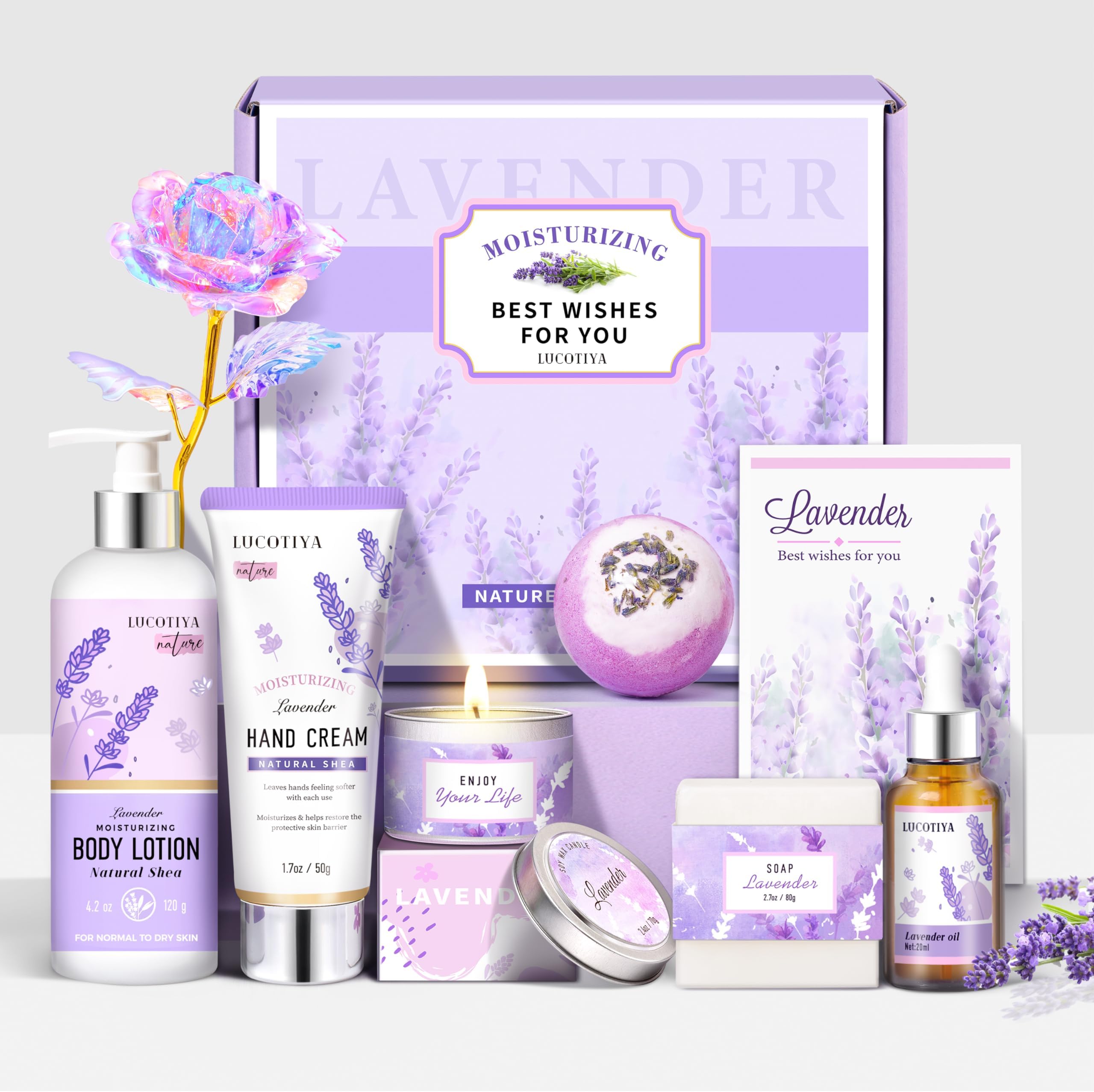 Amazon.com : Gifts for Women,Spa Gift Baskets for Women Spring Gifts ...