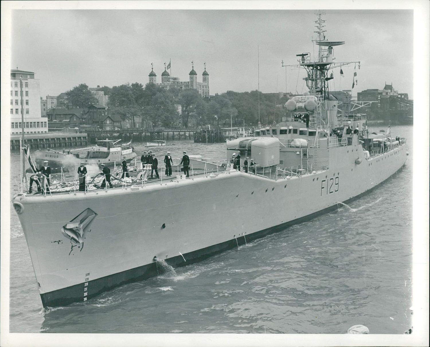 Amazon.com: Vintage photo of HMS Rhyl : Home & Kitchen