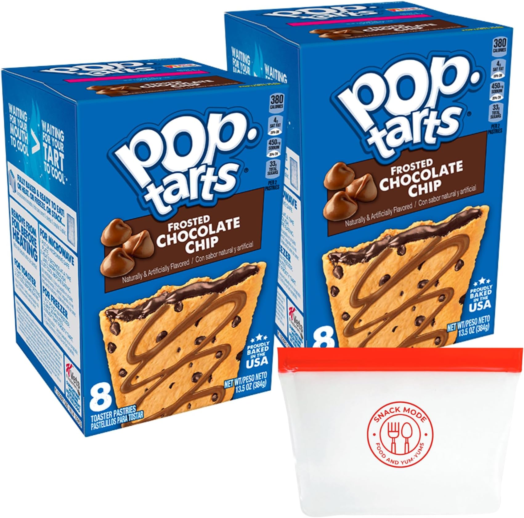 Amazon.com: Pop-Tarts Breakfast Toaster Pastries, Frosted Strawberry ...