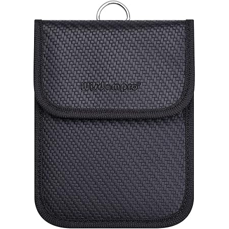 Amazon.com: Wisdompro Faraday Bag for Key Fob, WP4694 RFID Key Fob ...