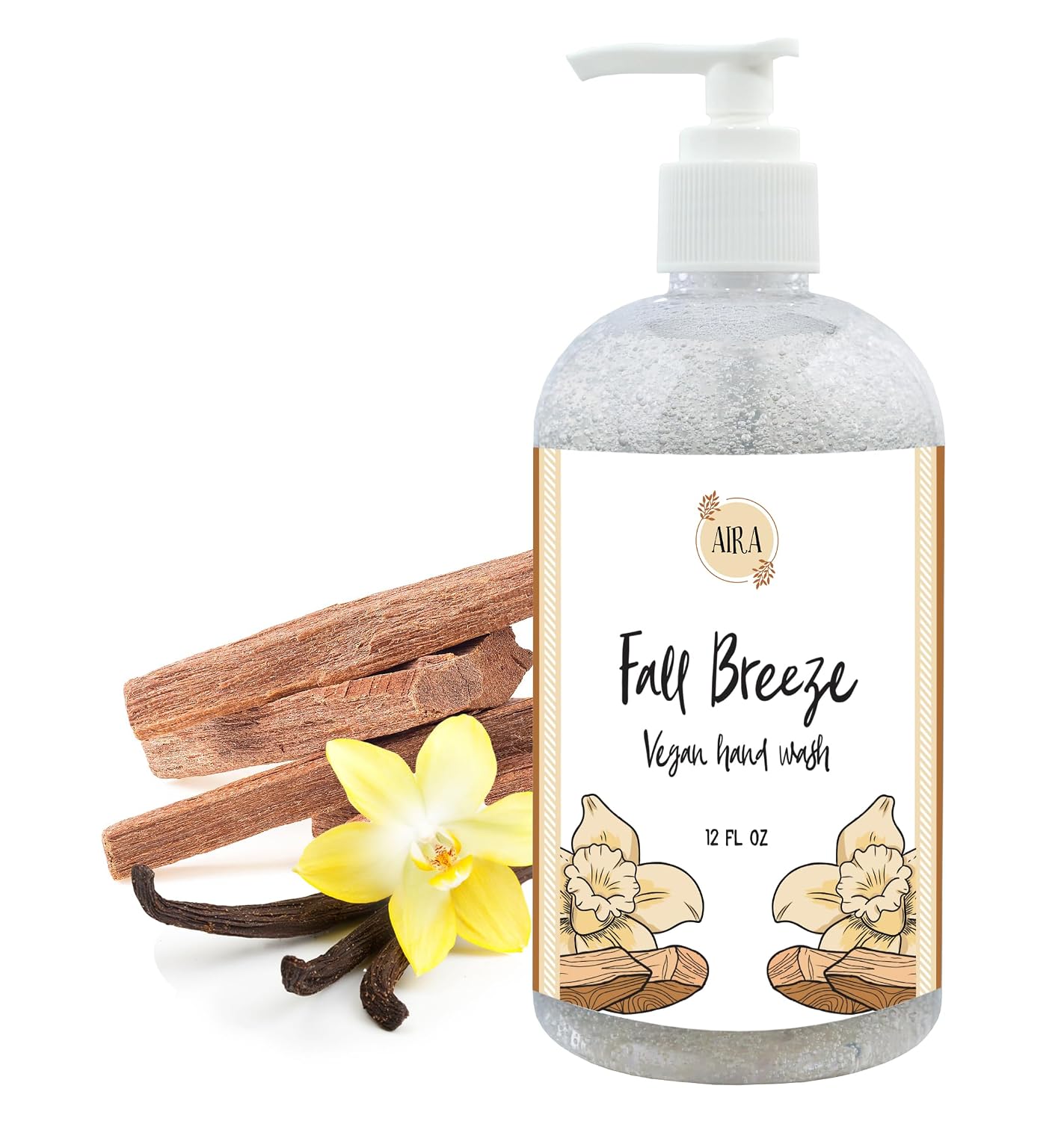 Amazon.com : Aira All Natural Fall Liquid Hand Soap - Vegan Hand Soap ...