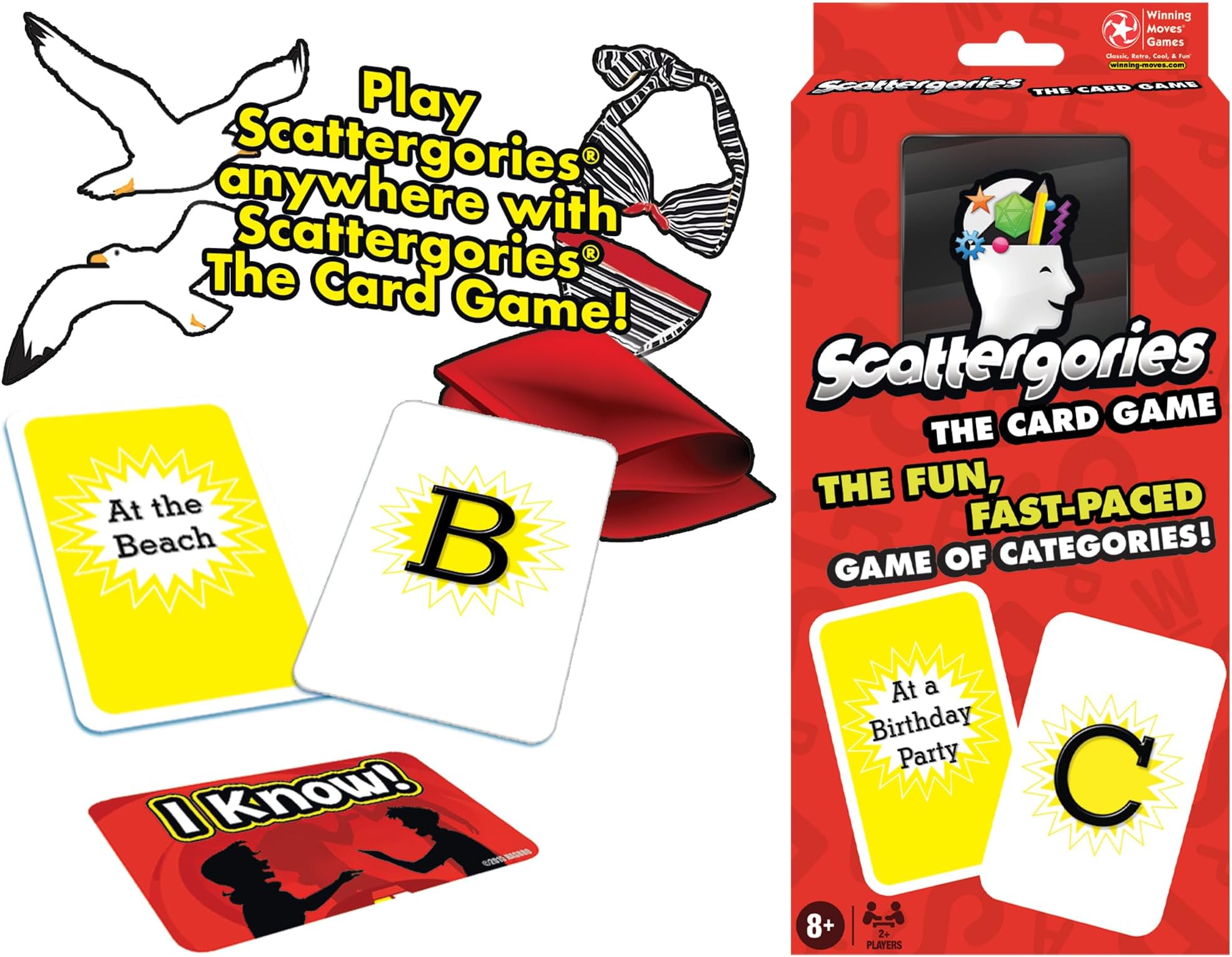 Amazon.com : Winning Moves Scattergories The Card Game Games USA, Fast ...