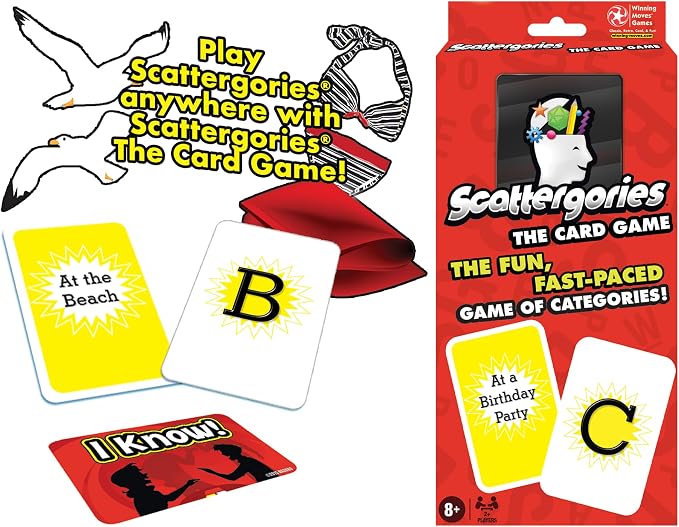 Scattergories: The Card Game : Amazon.fr: Jeux et Jouets