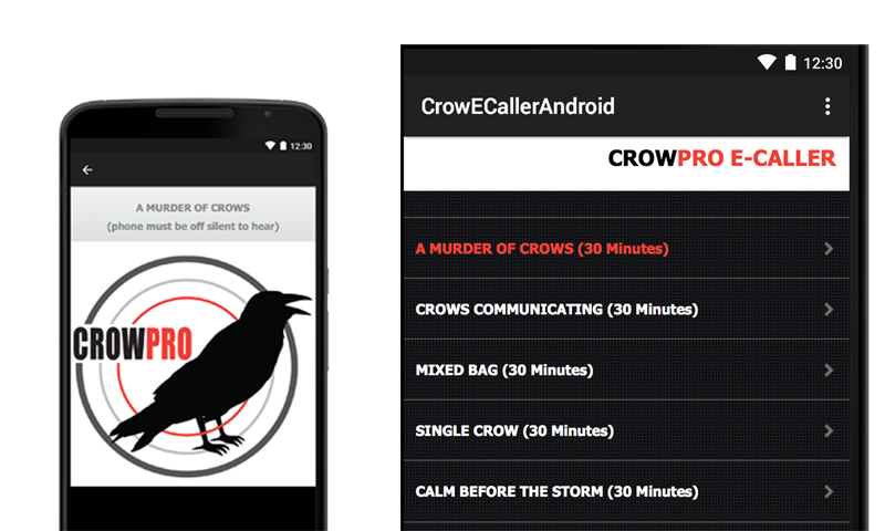ELECTRONIC Crow Caller - eCaller App for Crow Calls, Crow Sounds & Crow ...
