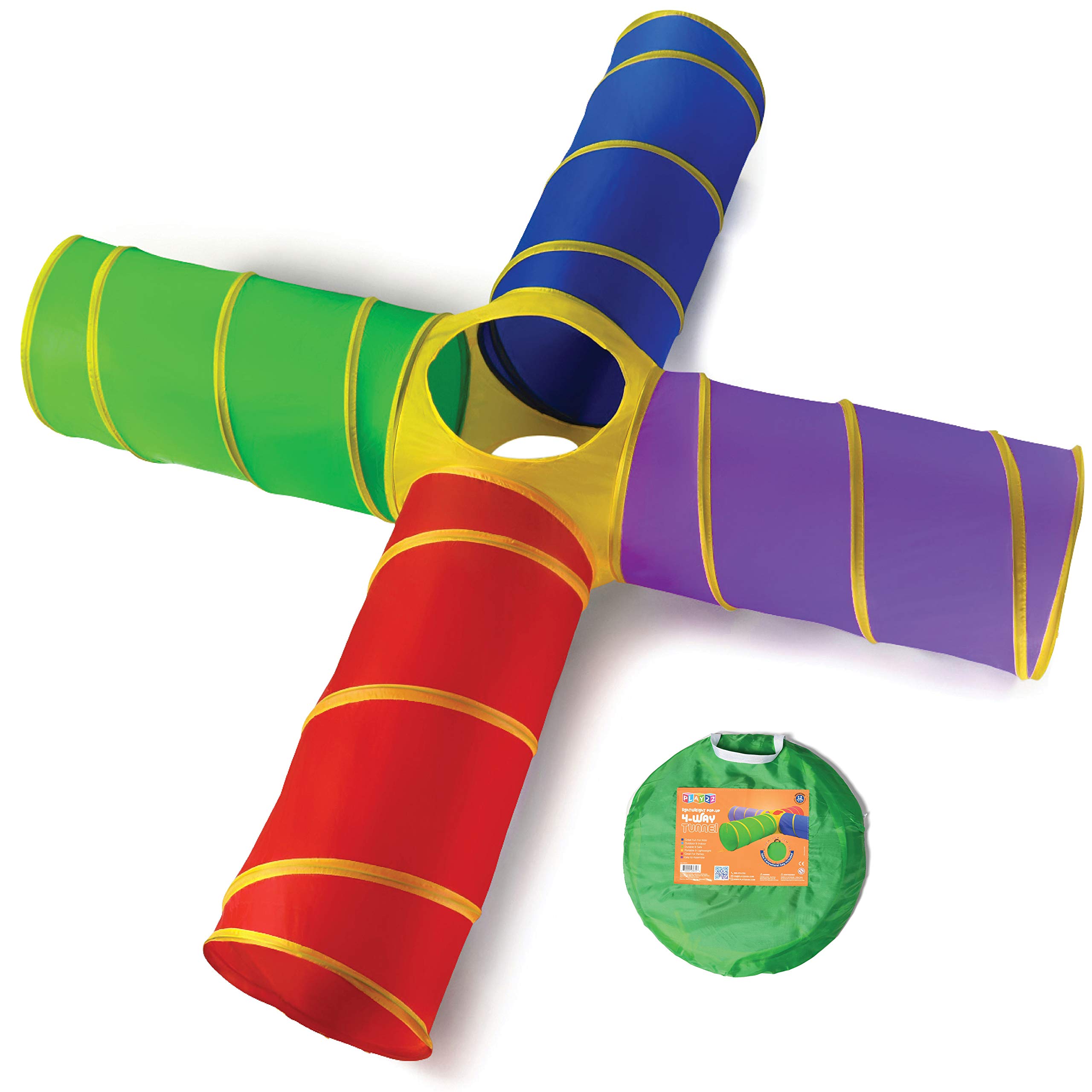 Buy Play22 4-Way Play Tunnel For Kids To Crawl Through 8 Feet - Kids ...