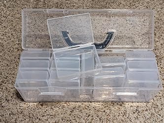 Amazon.com: sysdmno Trading Card Storage Box,Plastic Card Box Set of 14 ...