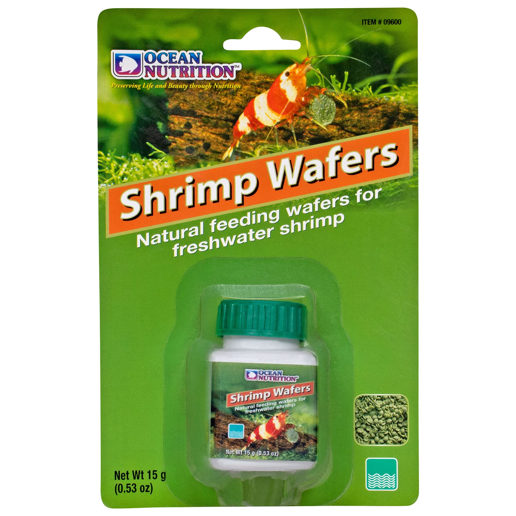 Amazon.com: Ocean Nutrition Shrimp Wafers - Sinking Shrimp Food for ...