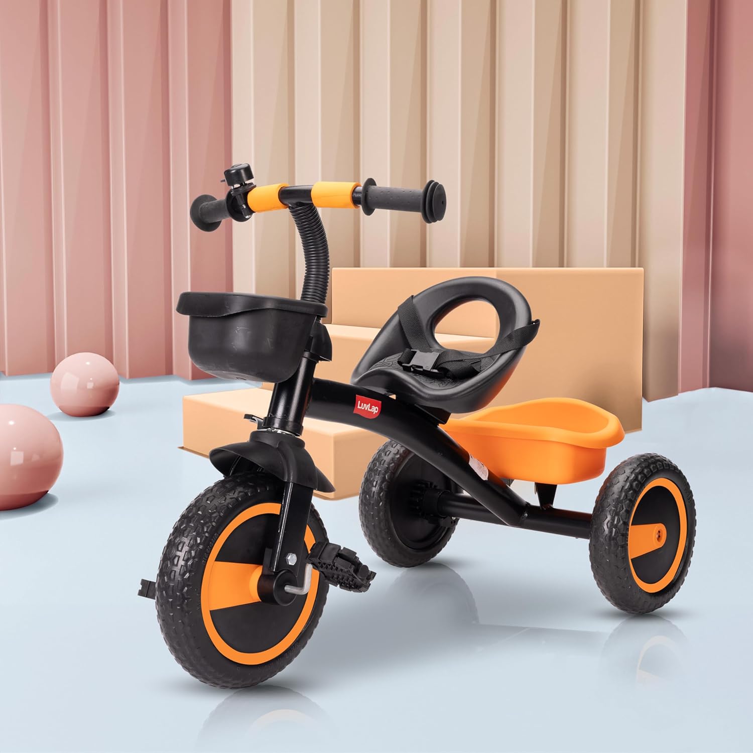 LuvLap Joy Baby Cycle/Tricycle for Kids, 1.5 to 5 Yrs, Upto 25Kg ...
