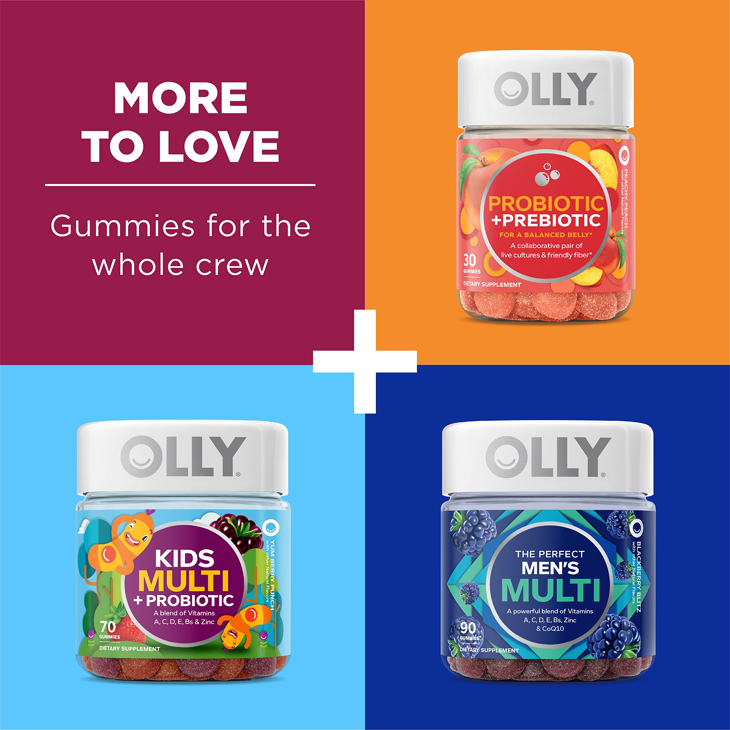 Gomitas multivitamínicas OLLY...B014G4AY1A | Encarguelo.com