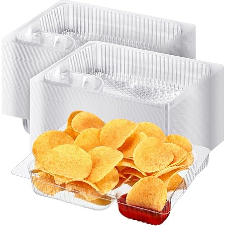 Amazon.com: KLINEUS (50 pcs) Nacho Trays for Party, 6x5 inches Nacho ...