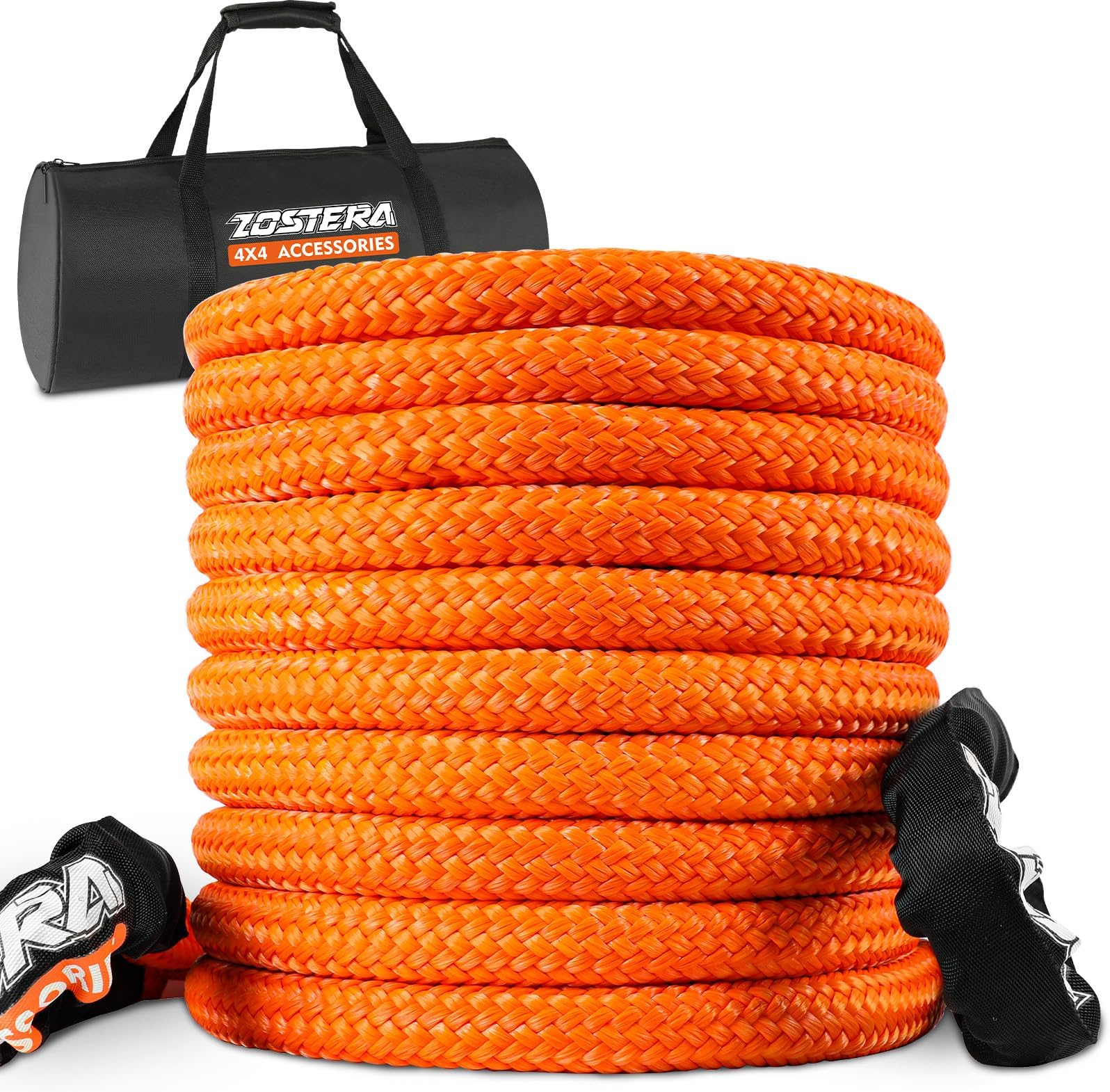 Amazon.com: ZOSTERA Kinetic Recovery Rope Tow Rope 7/8 in x 30ft, Heavy ...