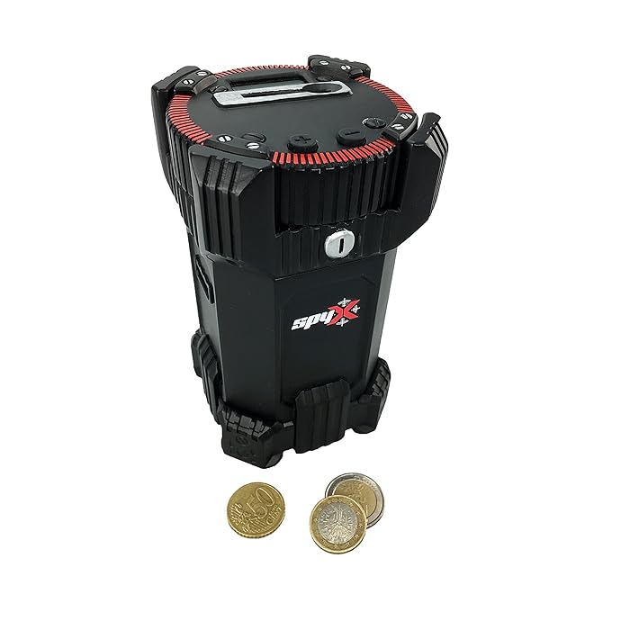 Buy SpyX Secret Coin Safe- Counts Your Coins and Keeps Them Safe. Only ...