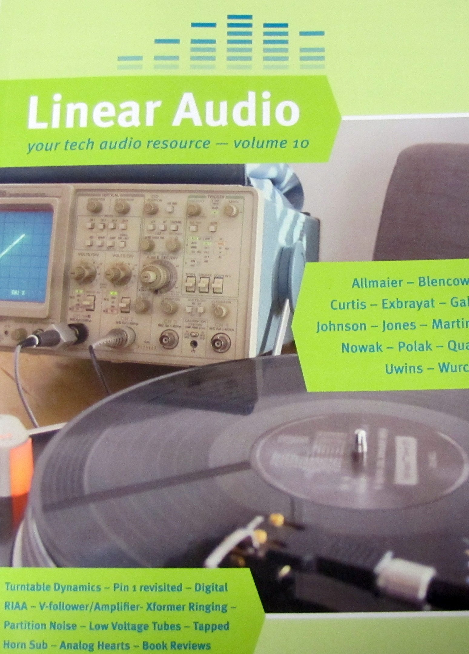 Linear Audio Vol 10: Volume 10: Editor, Jan Didden, Allmaier, Hannes ...