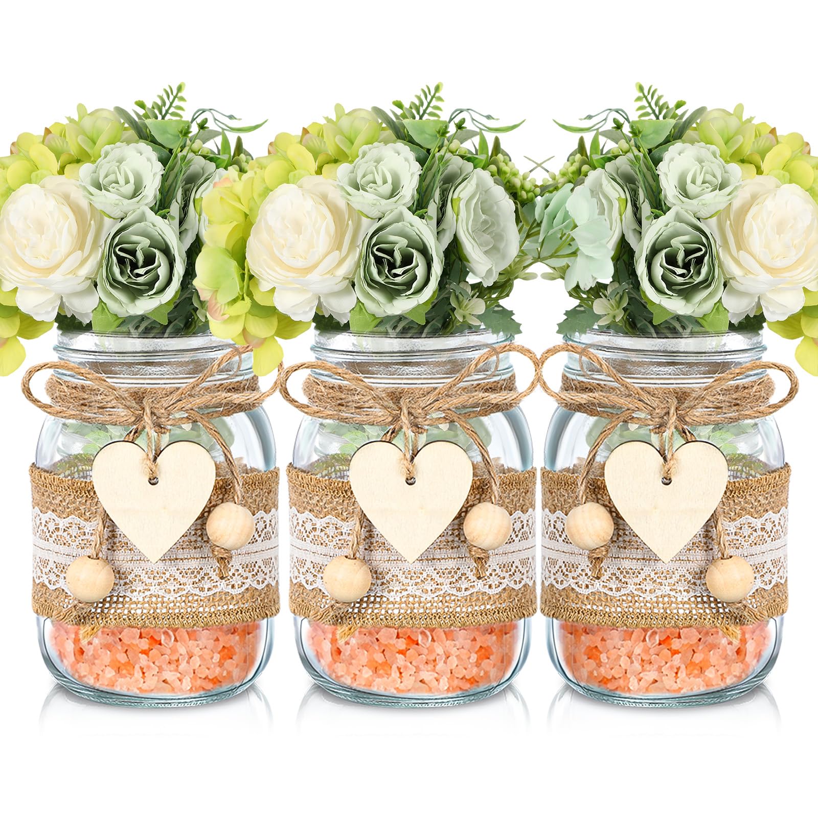 Rustic Lace Mason Jar Centerpieces 19 Quick And Sweet Easter Mason Jar