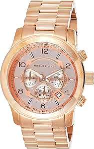 Michael Kors Men's MK8096 Rose Gold Tone Stainles-Steel Quartz Watch ...