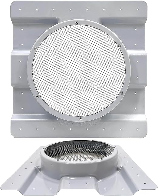 Amazon.com: AdaptAIR Roof Turbine Vent (1 Pack) 12 inch Roof Vent ...