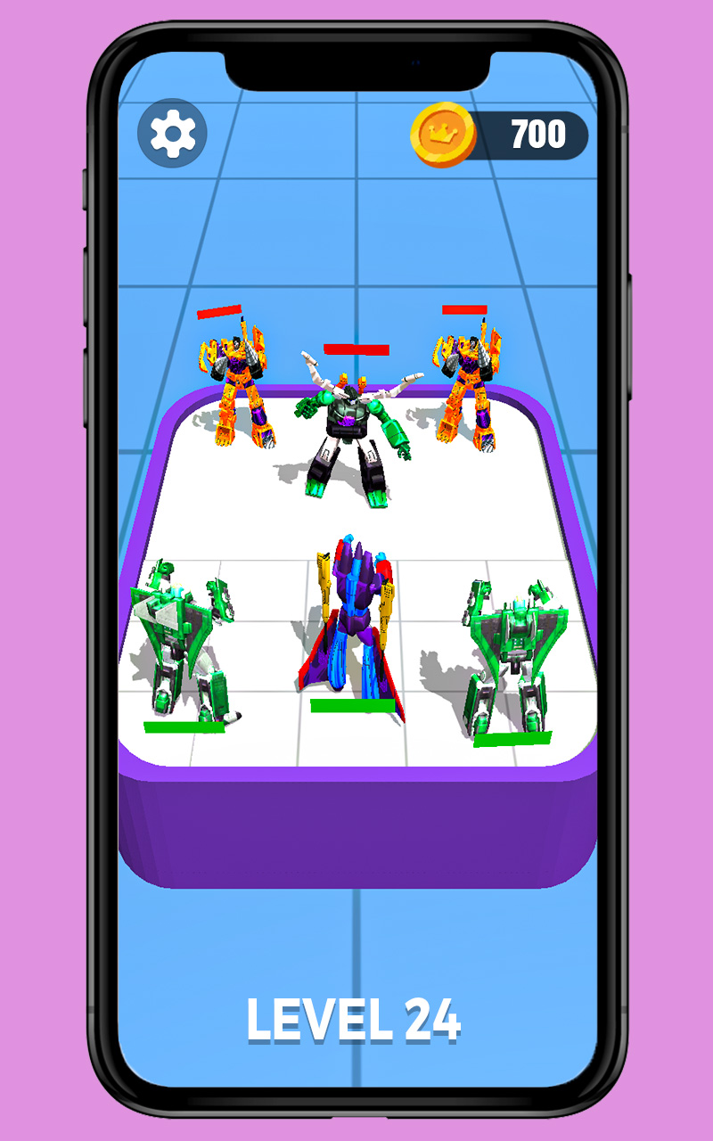 Merge Superhero Robot Battle Master: Carbots Monster Fusion Fight ...