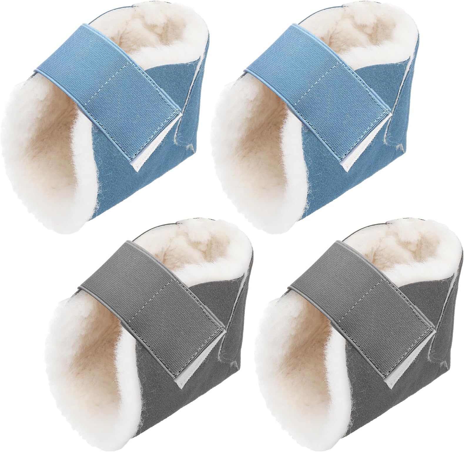 Amazon.com: Jeere 2 Pairs Heel Protector Boot Sheepskin Heel Protectors ...