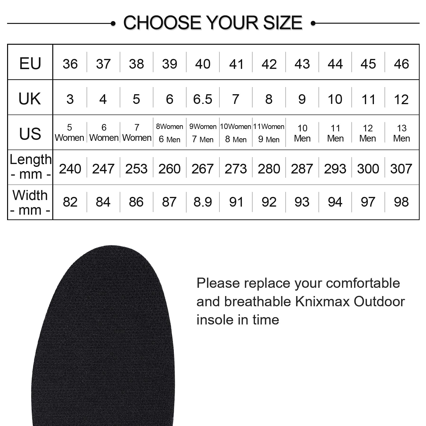 Snapklik.com : Insoles For Hey Dude Replacement Men Women Memory Foam ...