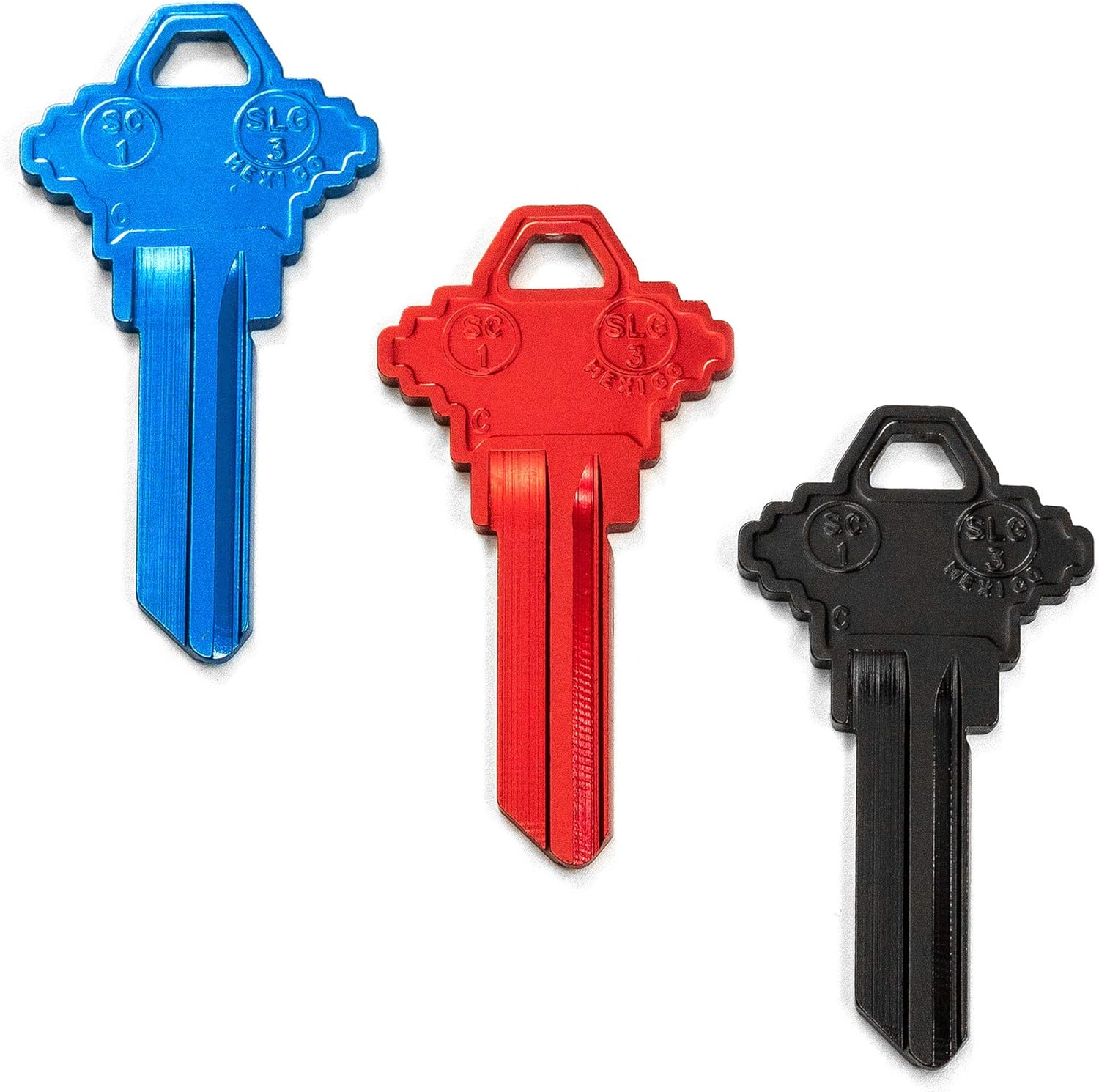 KeySmart AirKey - Ultra Lightweight Aluminum Keys (3 Pack, KW1 ...