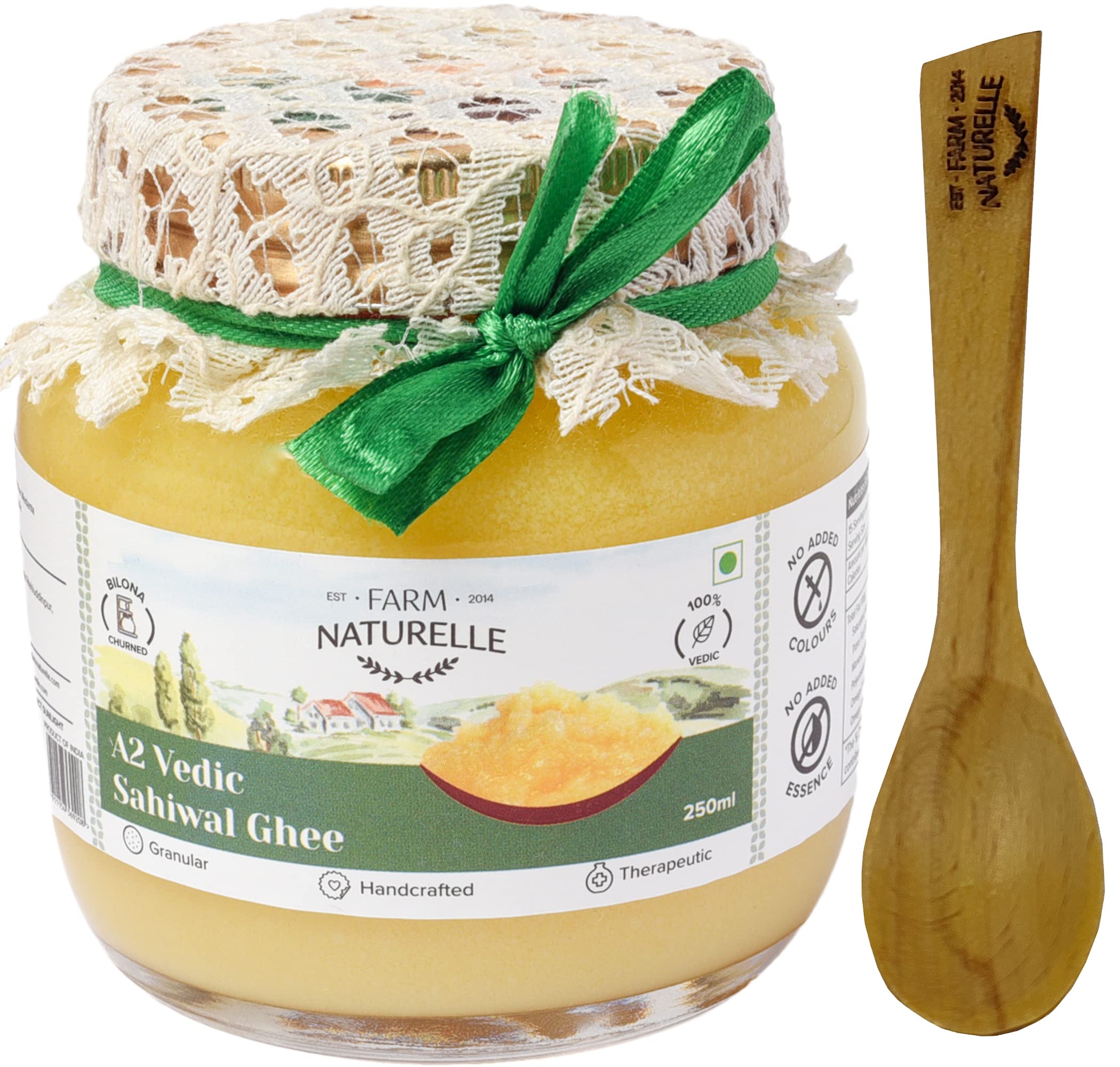 Buy Farm Naturelle-A2 Desi Cow Ghee from Grass Fed Sahiwal Cows,Vedic ...