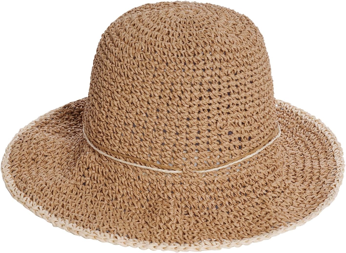 Beach Straw Hats, Travel Women Straw Sun Hats, Summer Beach Hats for ...