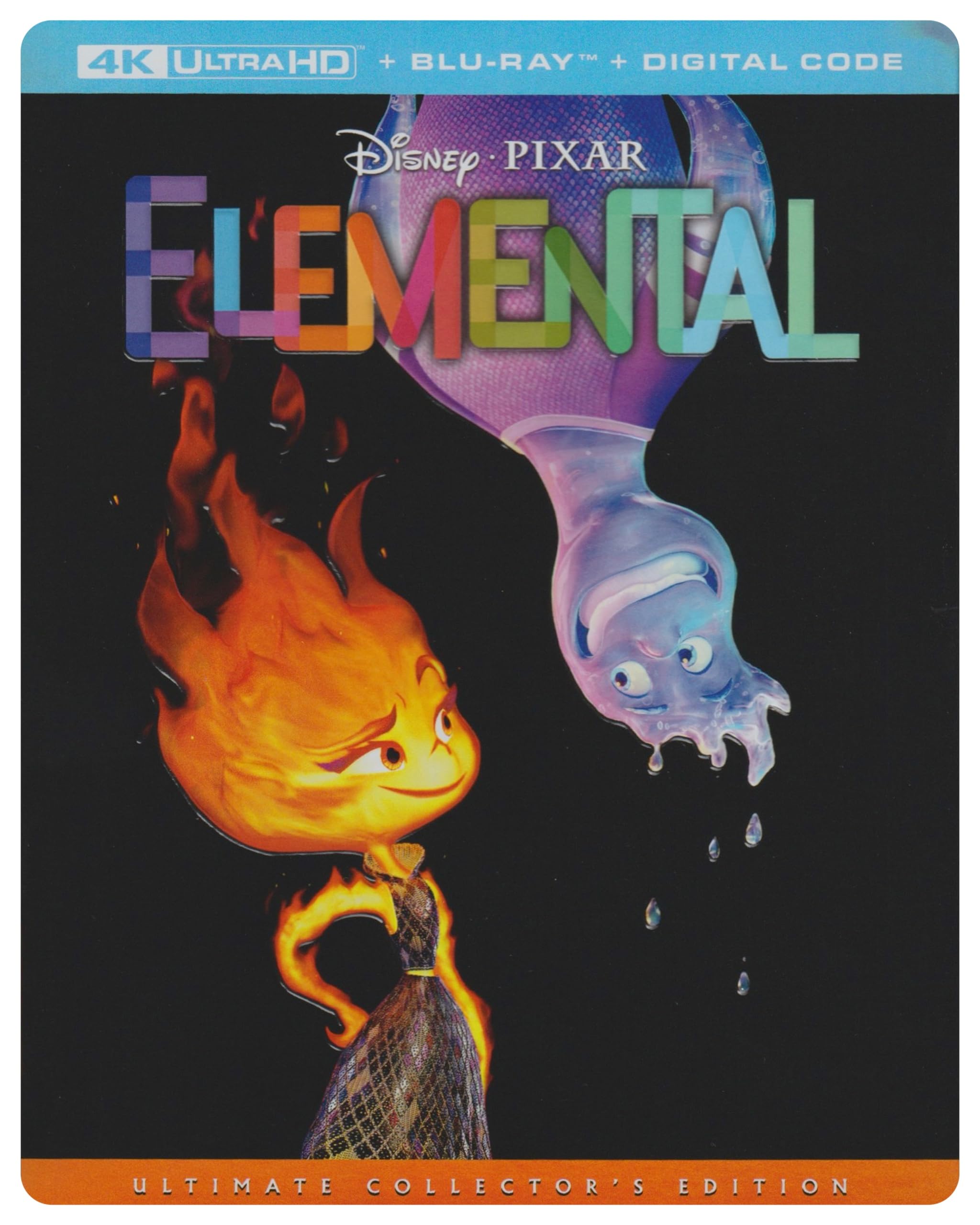 Amazon.com: Elemental (2023) - Ultimate Collector's Edition. Disney ...