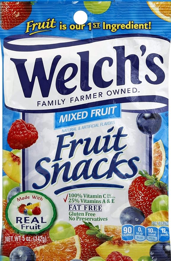 Amazon.com: Welch'S Welchs Fruit Snacks Mxd, 5 oz : Grocery & Gourmet Food