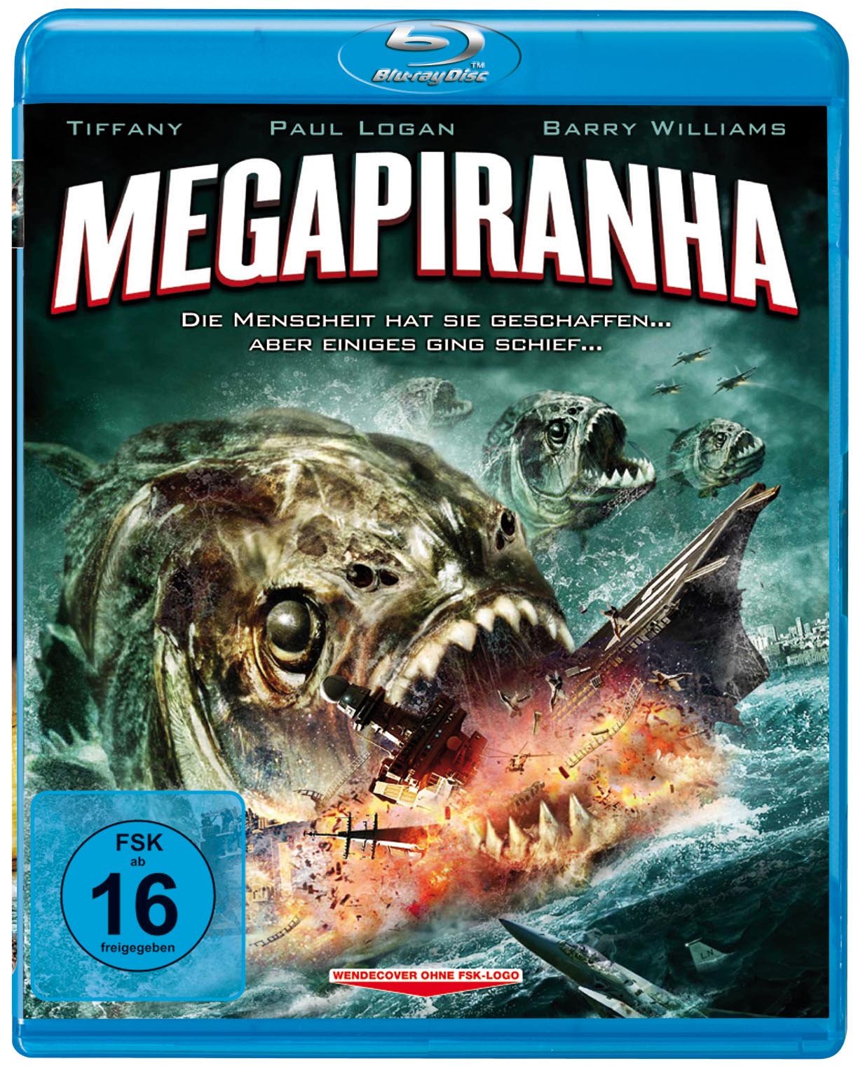 Mega Piranha (Blu-ray): Amazon.de: Paul Logan, Barry Williams, Tiffany ...