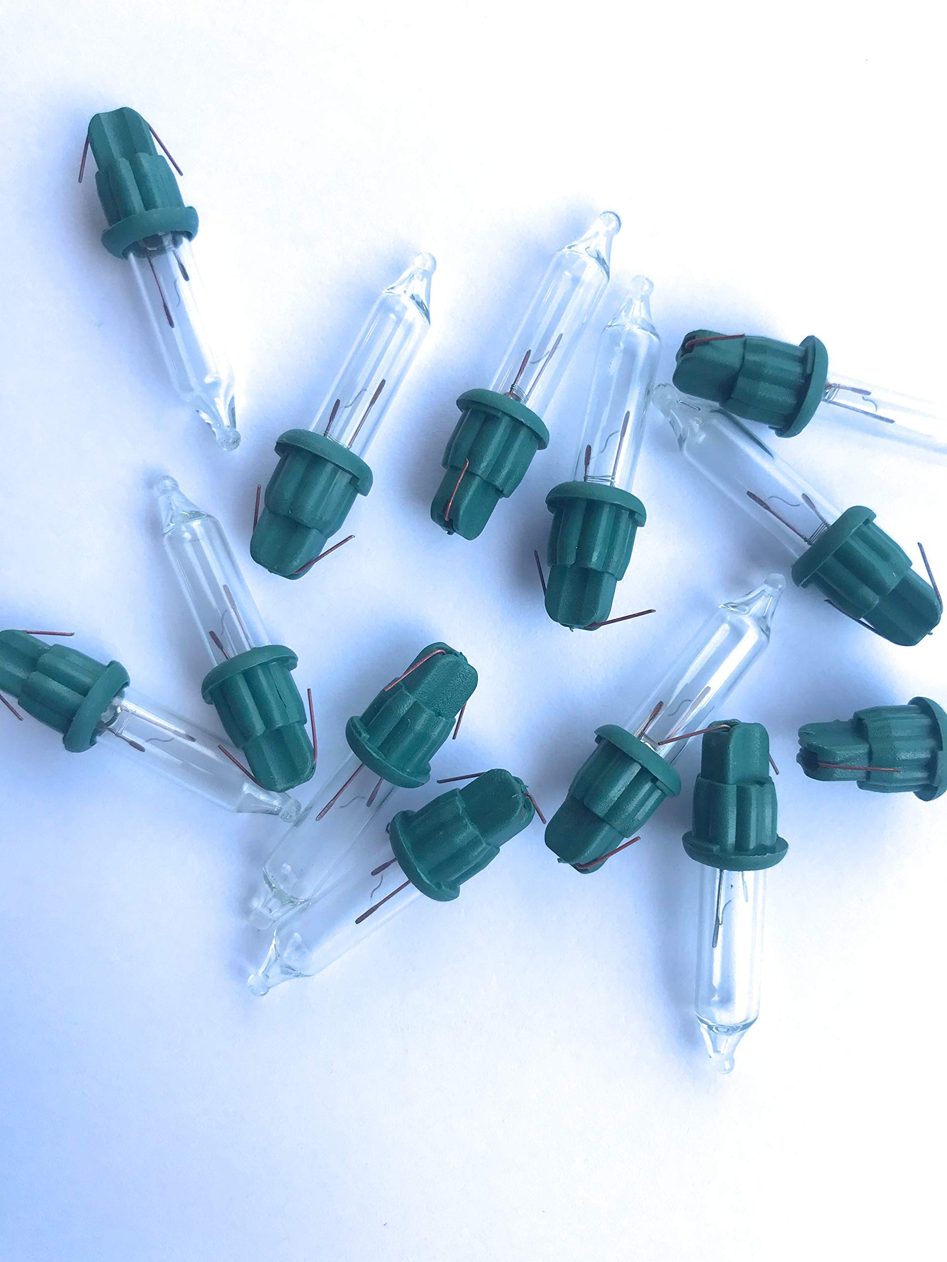 100 Clear New Replacement Mini Glass Bulbs - Incandescent 2.5 Volt ...