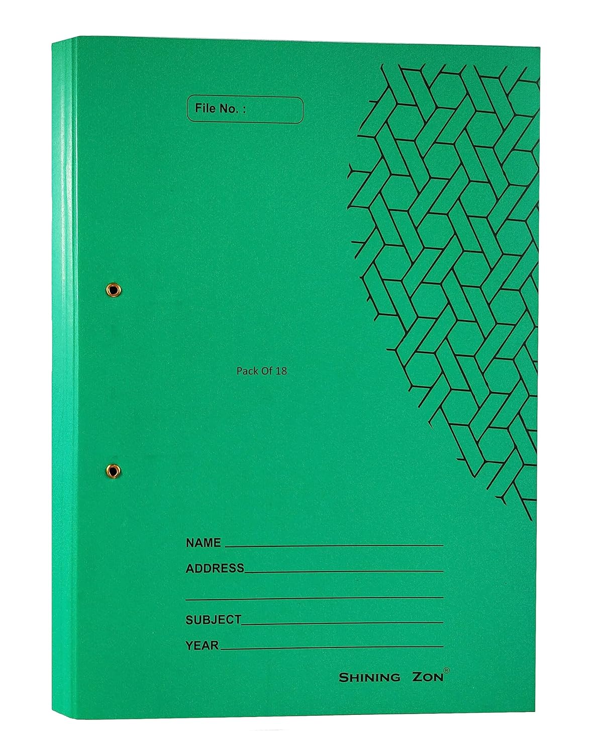 Shining Zon Spring File Card Board Cobra File Folder for Documents ...