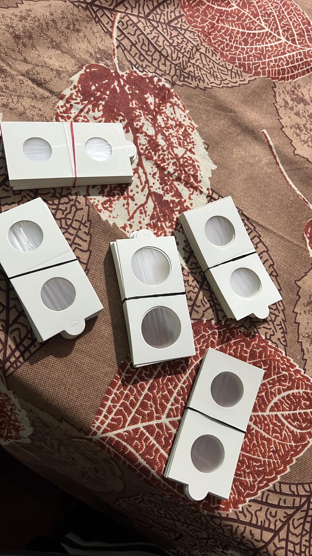 Cardboard Sheets 300 Cardboard Coin Holders + 6 Display Pages - 6 Sizes ...