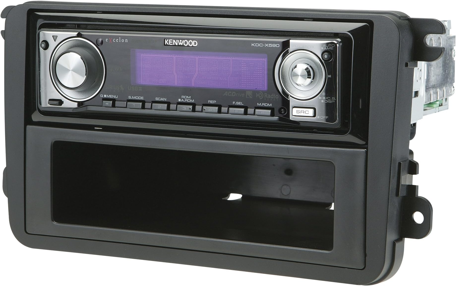 Amazon.com: Metra Electronics95-9011B Double DIN Mount Kit for 2005-Up ...