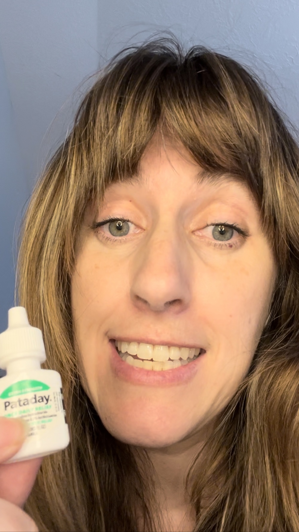 Watch Before and After Pataday Eye Drops on Amazon Live